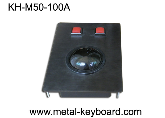 Metal Panel Mount Industrial Pointing Device Trackball Mouse Medical ...