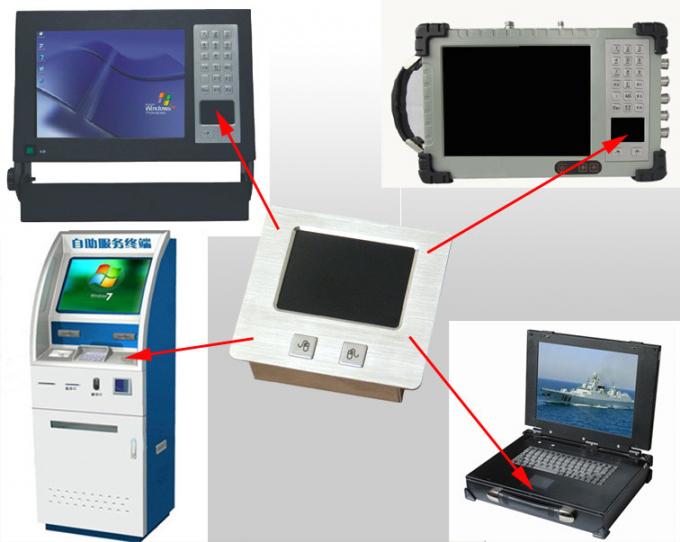 High Precision USB Interface Metal Industrial Touchpad With 2 Mouse Button